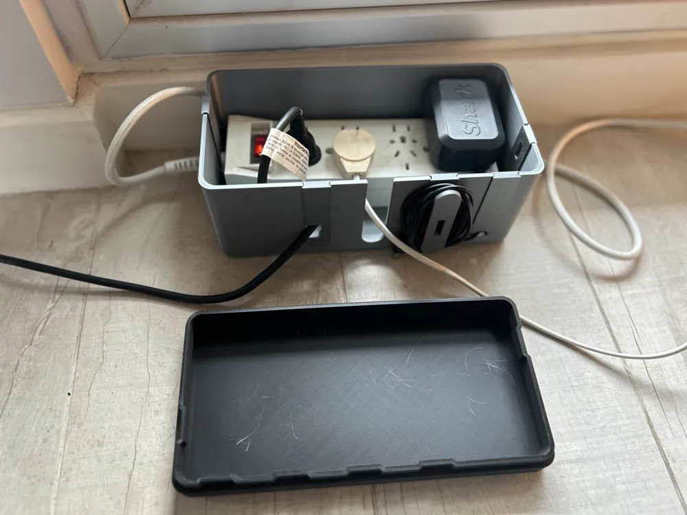 Cable Organizer Box - Free 3D Print Model - MakerWorld