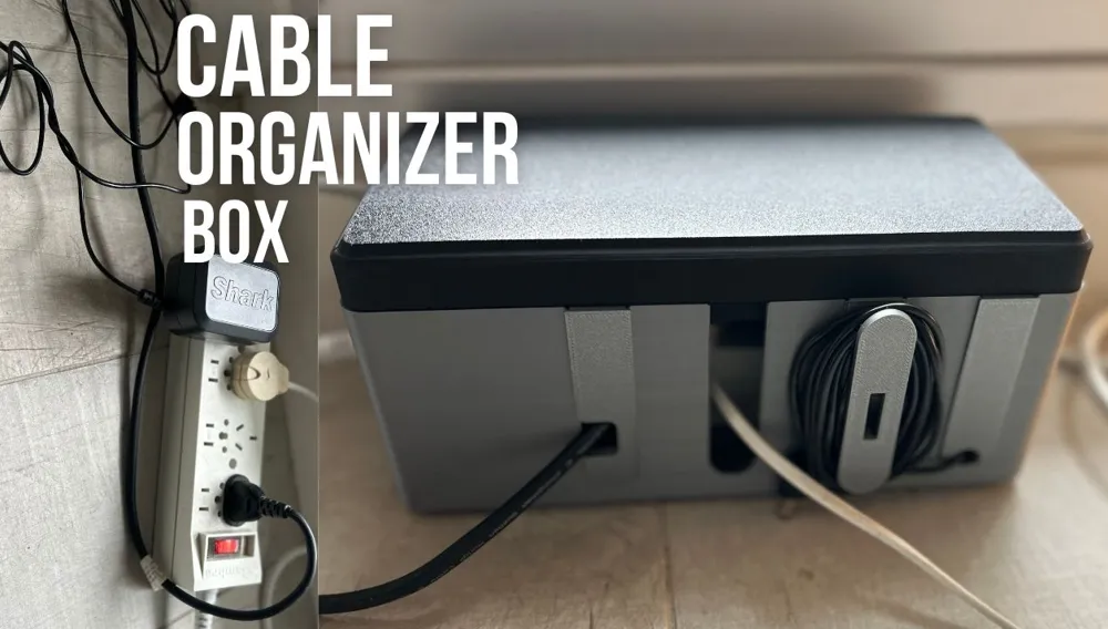 Cable Organizer Box by gzuccala MakerWorld: Download Free 3D Models
