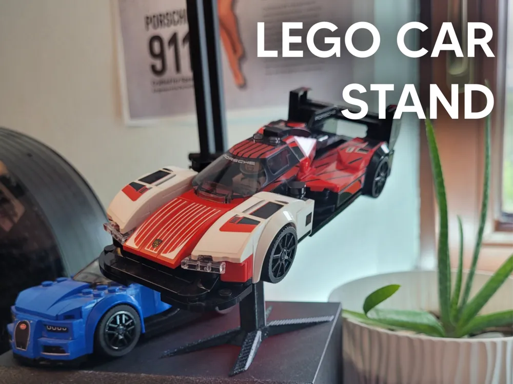 Display Stand for LEGOs Cars ( Speed Champions ) by morvicekMakerWorld ...