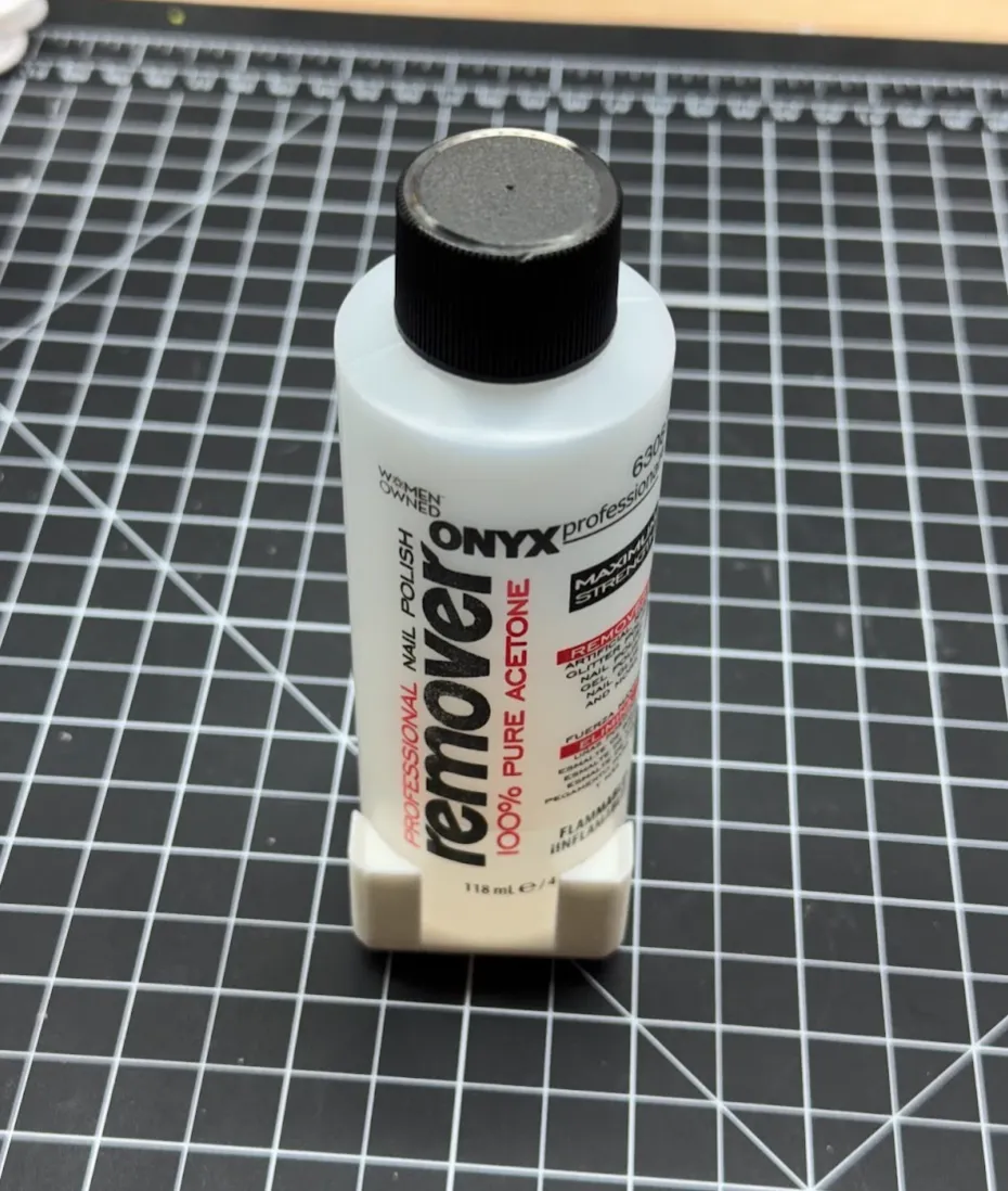Gridfinity 1X1 for ONYX Professional Acetone 4 oz - Free 3D Print Model ...
