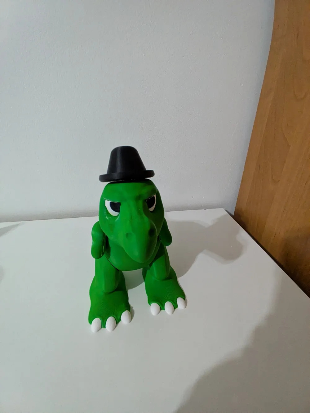 Dapper T-Rex with Bowler Hat - Free 3D Print Model - MakerWorld