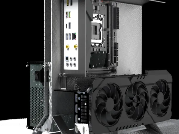 Open PC Case - Free 3D Print Model - MakerWorld