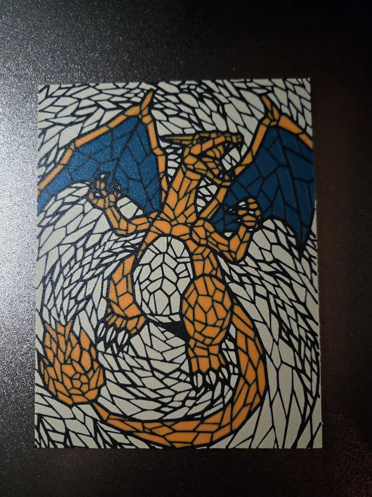 Charizard Stained Glass - 4 Colors by Mech3D MakerWorld: Download Free ...