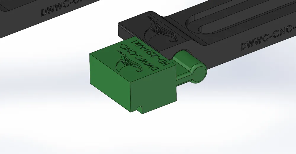 CNC Hold Down Clamps with changeable contact heads by Deepsix ...