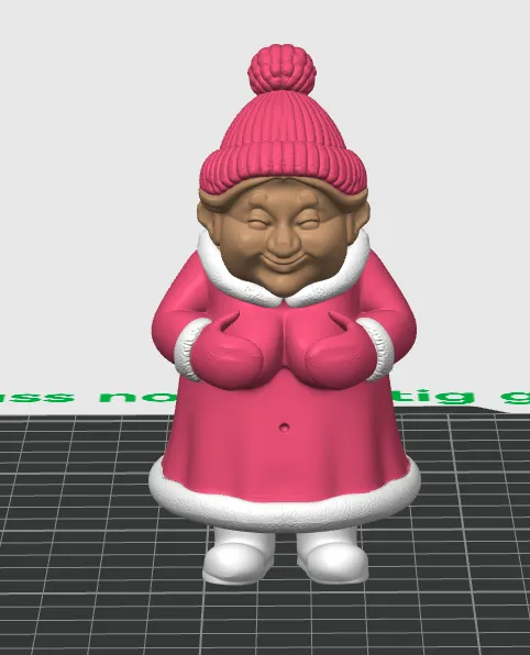 Mrs. Claus and Santa Claus - Free 3D Print Model - MakerWorld