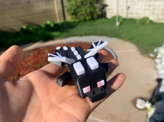 Articulated Enderdragon Flexi Minecraft - Free 3D Print Model - MakerWorld