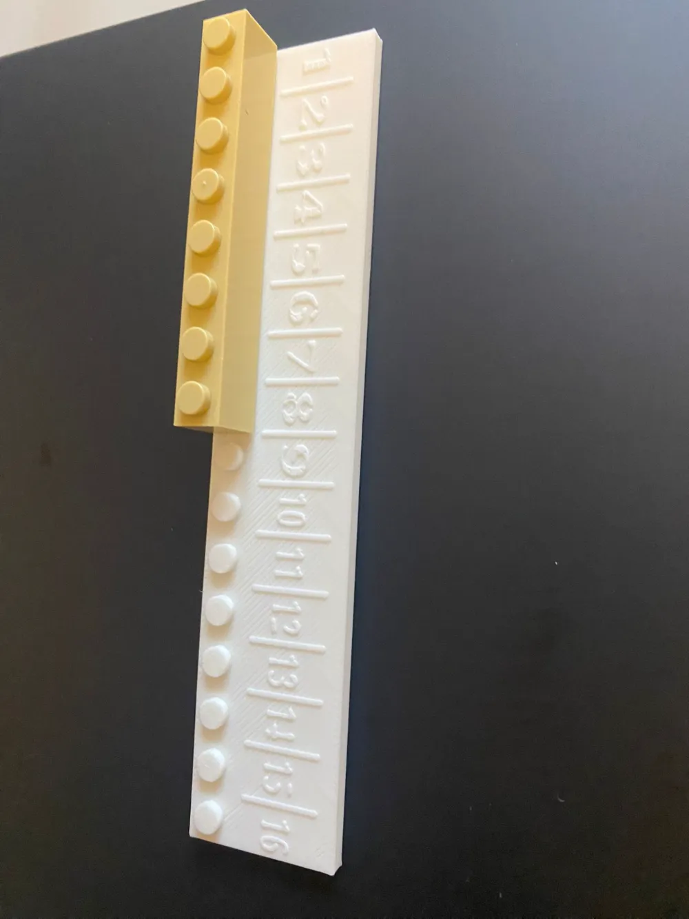 Brick Ruler by Dulak - MakerWorld