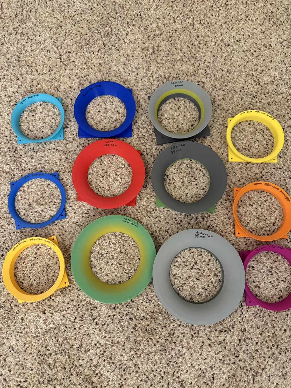 120mm PC Fan Intakes - Free 3D Print Model - MakerWorld