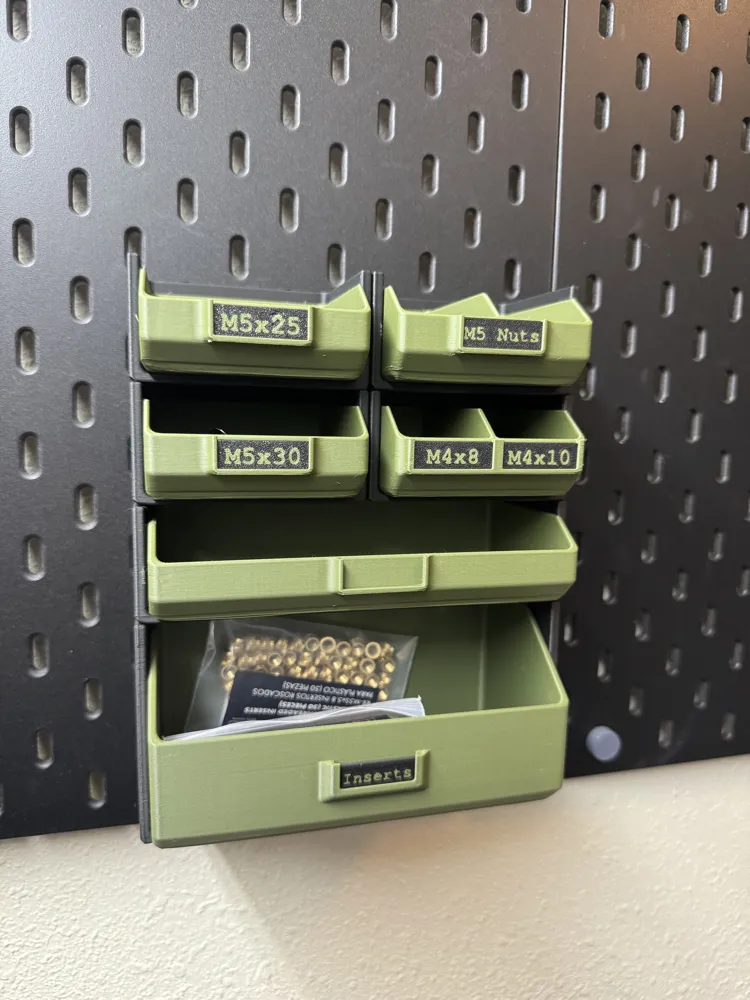 Skadis Tilt Drawer System - Free 3D Print Model - MakerWorld