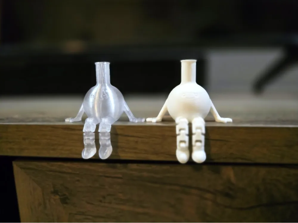 Articulated Florence Flask Buddy with Flexi Legs - Free 3D Print Model ...