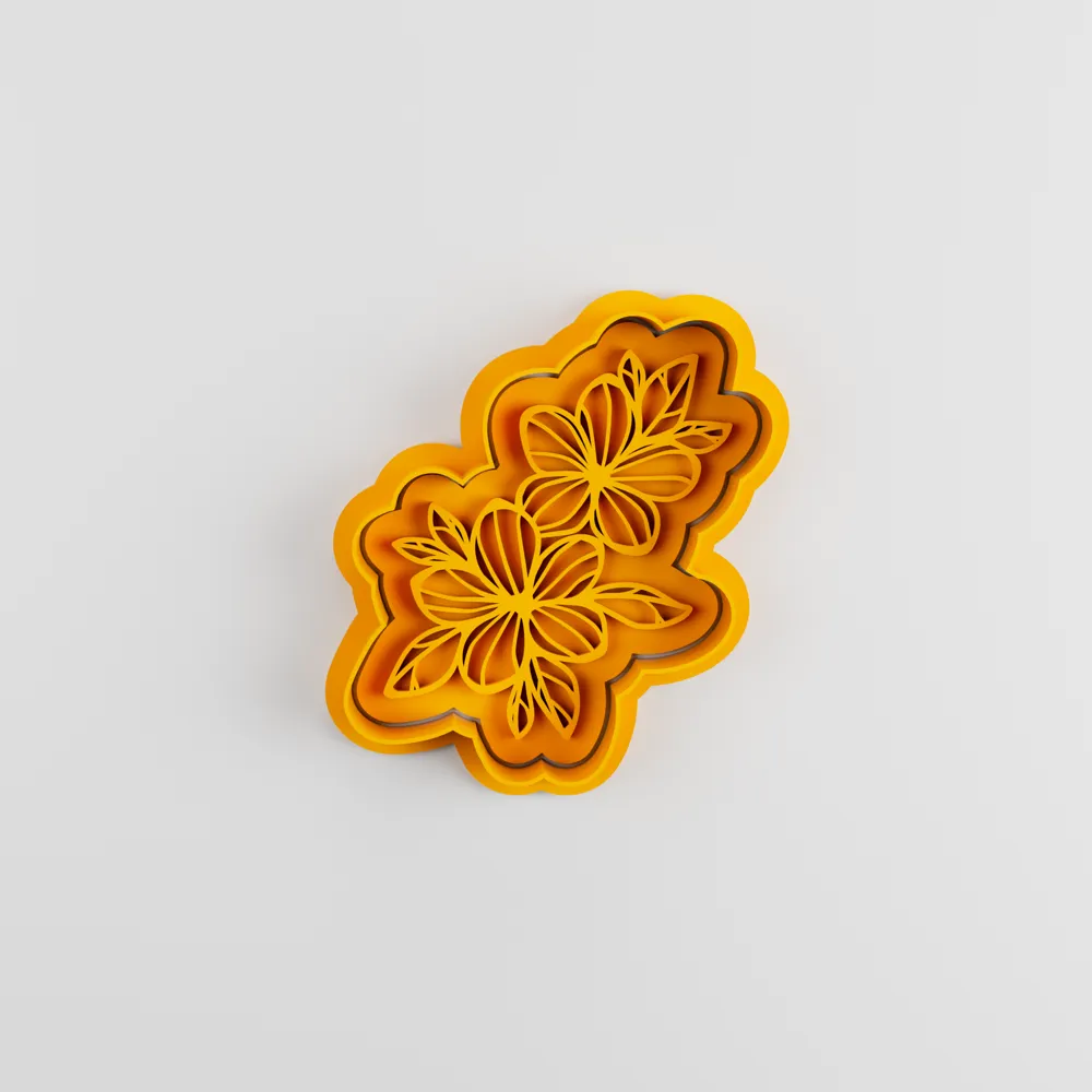 Flowers Cookie Cutter by Magic Cookies STL MakerWorld: Download Free 3D ...