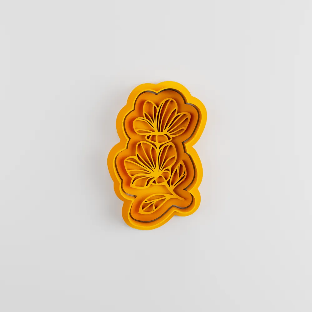 Flowers Cookie Cutter by Magic Cookies STL MakerWorld: Download Free 3D ...