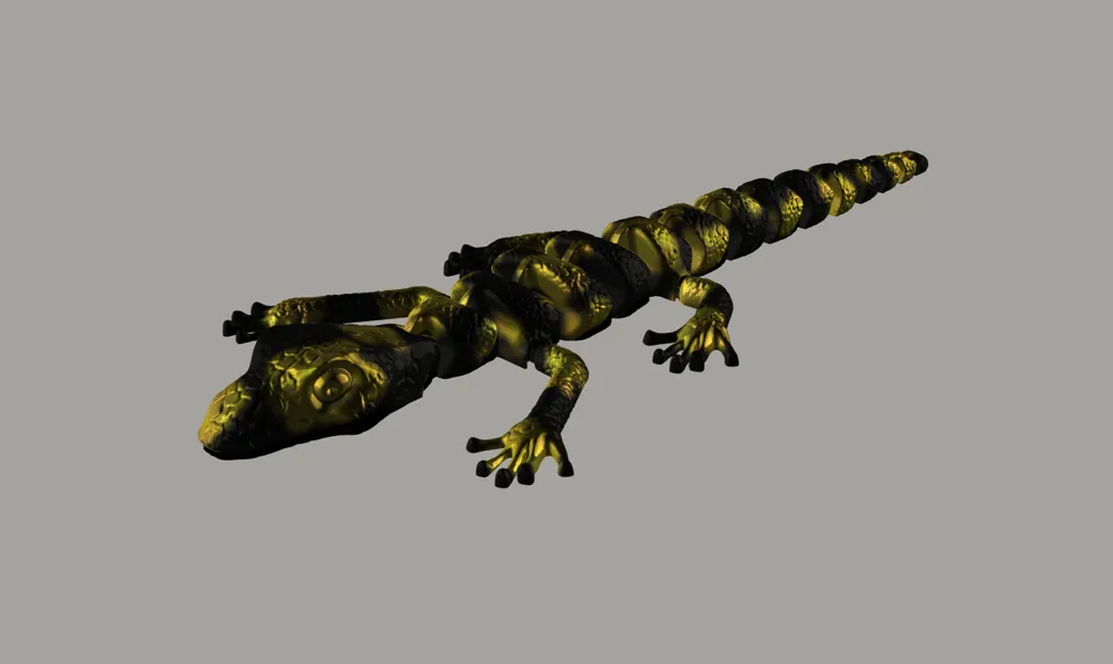 ARTICULATED SALAMANDER by wazza10 - MakerWorld