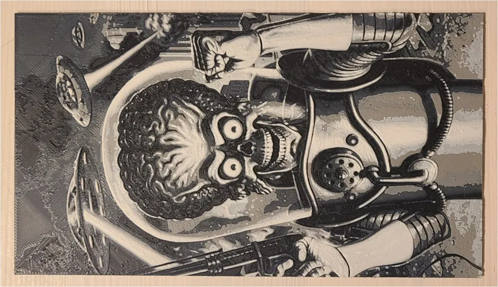 Mars Attacks 1 - Free 3D Print Model - MakerWorld