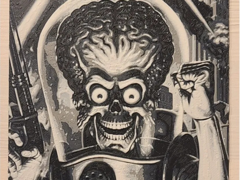 Mars Attacks 1 - Free 3D Print Model - MakerWorld