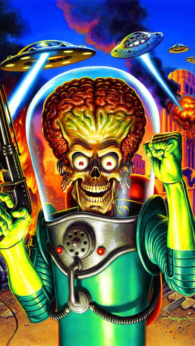 Mars Attacks 1 - Free 3D Print Model - MakerWorld