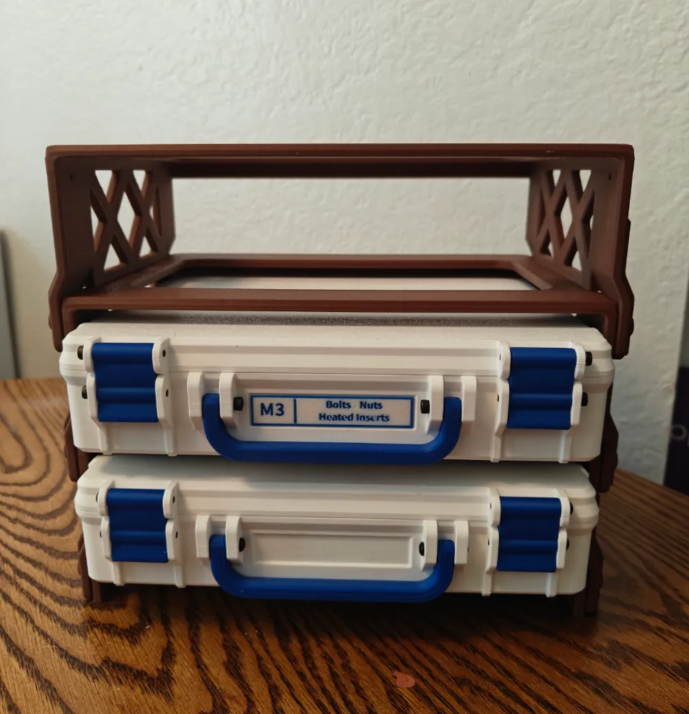 Rack for Gridfinity box 5x4 Remixed by Smitty3D - MakerWorld