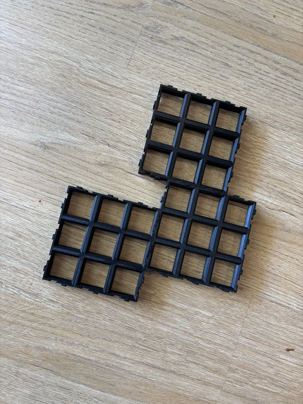 Dungeon Blocks Grid Slotlock (Adjust Shape & Size) - Free 3D Print ...
