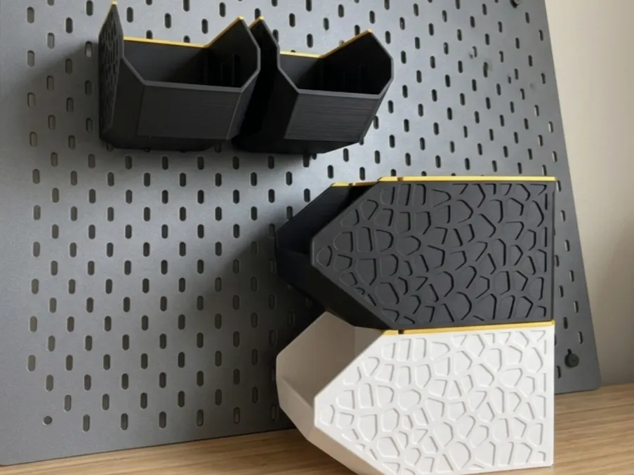 Stackable Container System / IKEA SKÅDIS / Accent - Free 3D Print Model ...