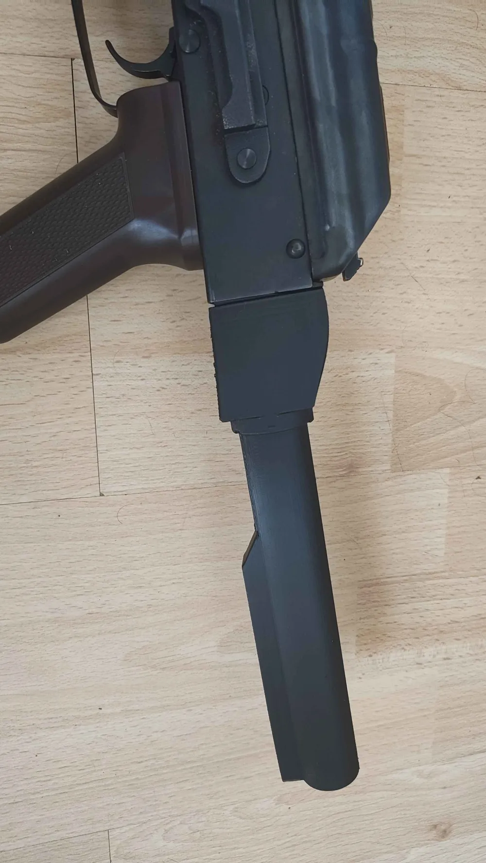 E&L ak74 ak to m4 ar buffer tube stock adapter by stilwaterbalkan ...