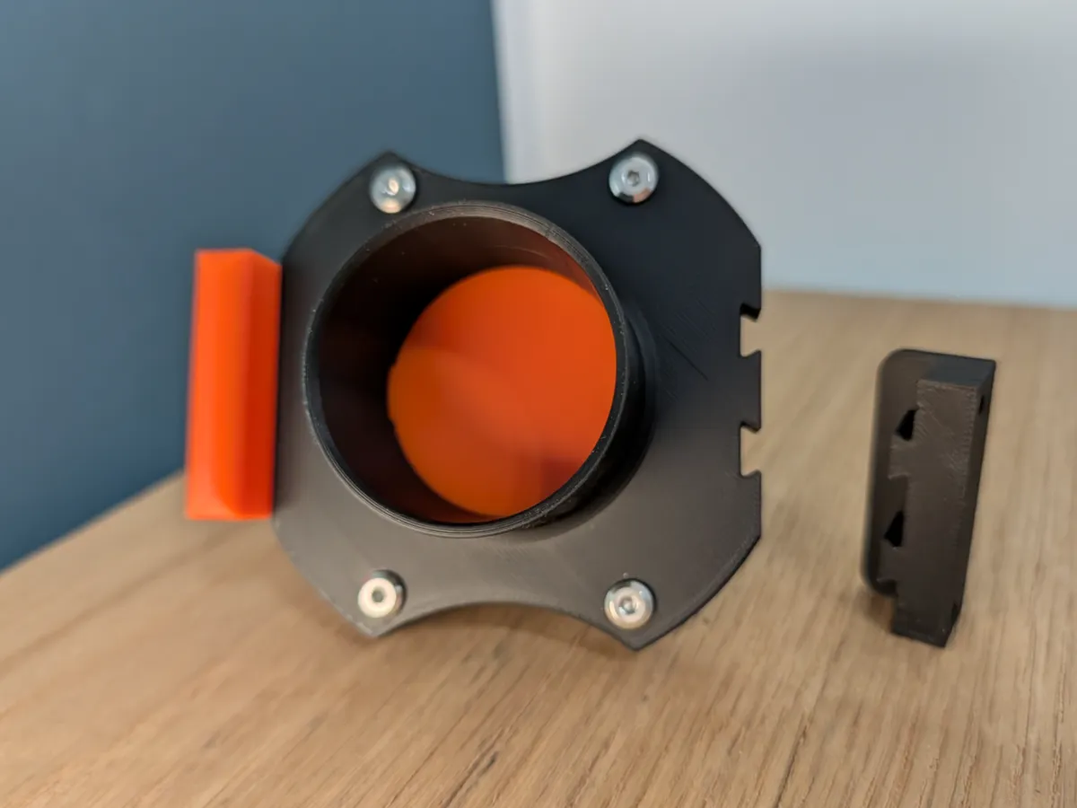 Blast Gate / Dust Extraction / Vacuum HT50 - Free 3D Print Model ...