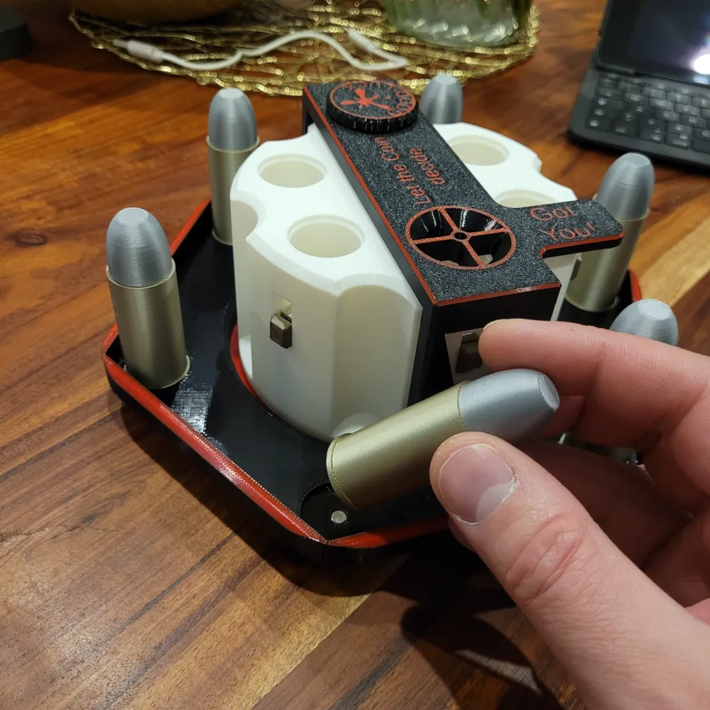 Russian Roulette TABLE Game, drinking Game by PRINTNIC MakerWorld ...