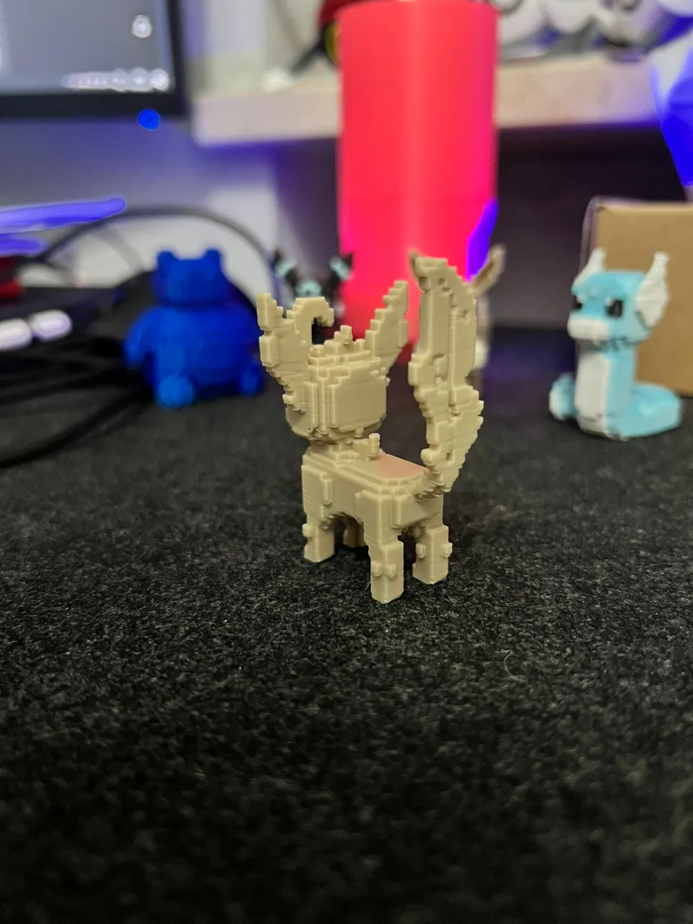 Leafeon Voxel / Pixel Art bit - Pokémon Collection - Free 3D Print ...