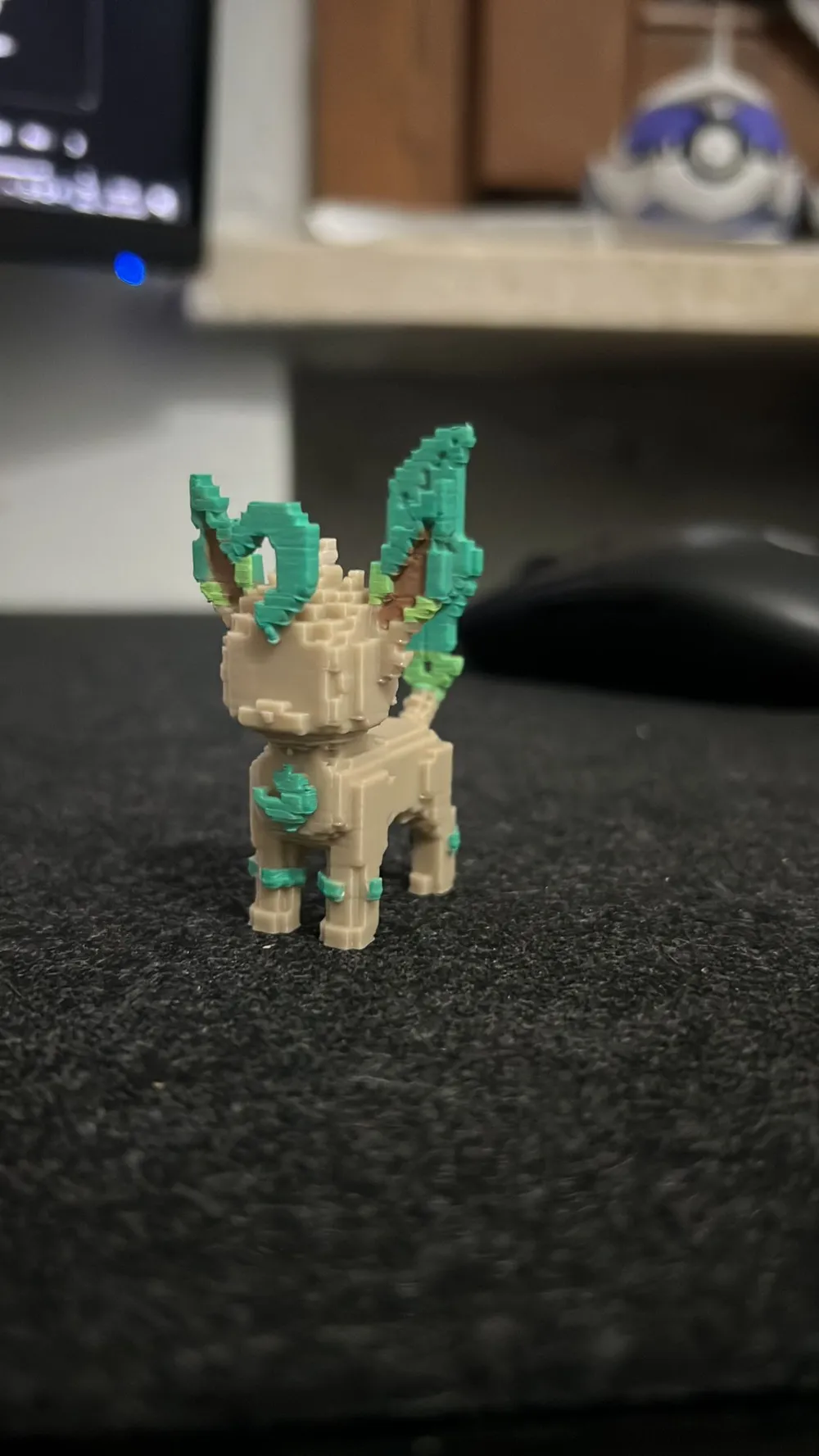 Leafeon Voxel / Pixel Art bit - Pokémon Collection - Free 3D Print ...