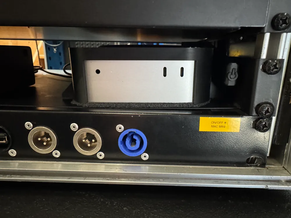 Apple Mac Mini 2024 M4 Mount + Front Power Button by dj12bas - MakerWorld