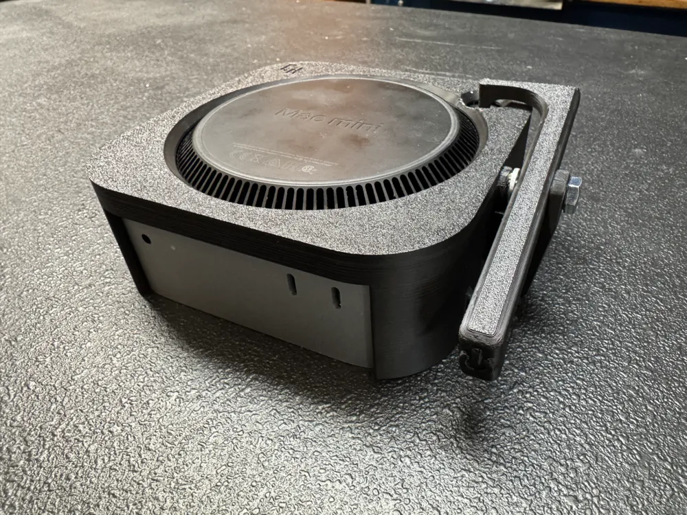 Apple Mac Mini 2024 M4 Mount + Front Power Button by dj12bas MakerWorld ...