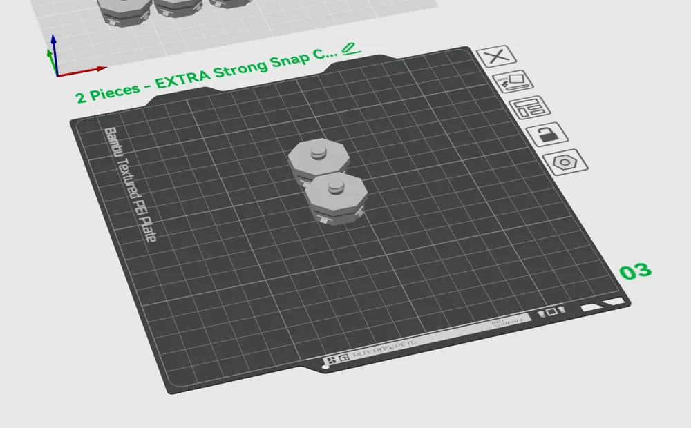 Underware STRONGER Snap Connector - Multiple Parts - Free 3D Print ...