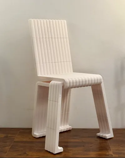 Full-Size 3D Printed Chair, Modular and Stylish by Tansky MakerWorld ...