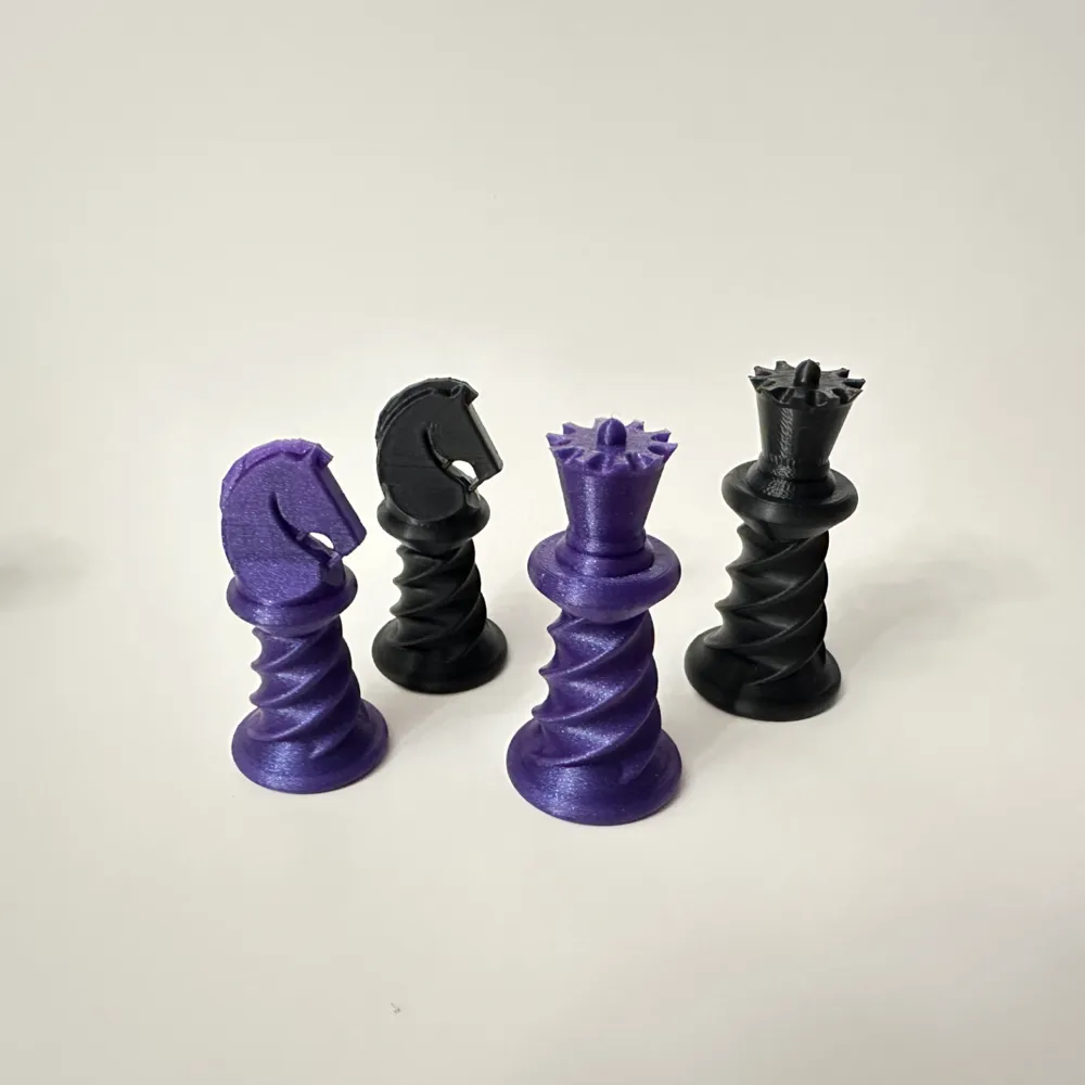 Double Spiral Chess by Pooch's 3D Creations MakerWorld: Download Free ...