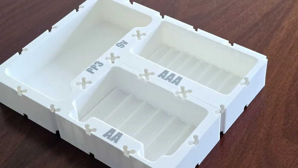 MMSS 2x4 Module – PP3 9V Batteries by Jorge Rui - MakerWorld