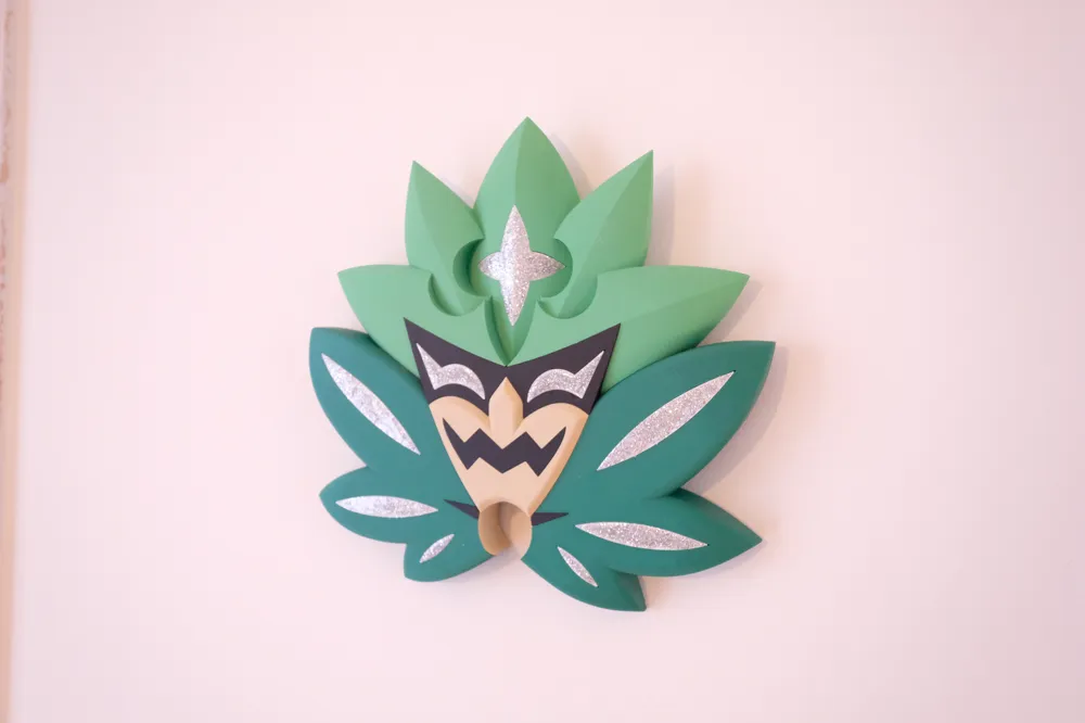 Ogerpon Teal Mask Pokemon Oni (no AMS) by Mishiro Studio MakerWorld: Download Free 3D Models