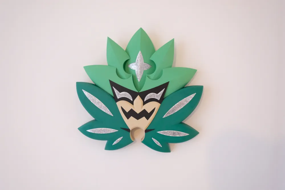 Ogerpon Teal Mask Pokemon Oni (no AMS) by Mishiro Studio MakerWorld: Download Free 3D Models