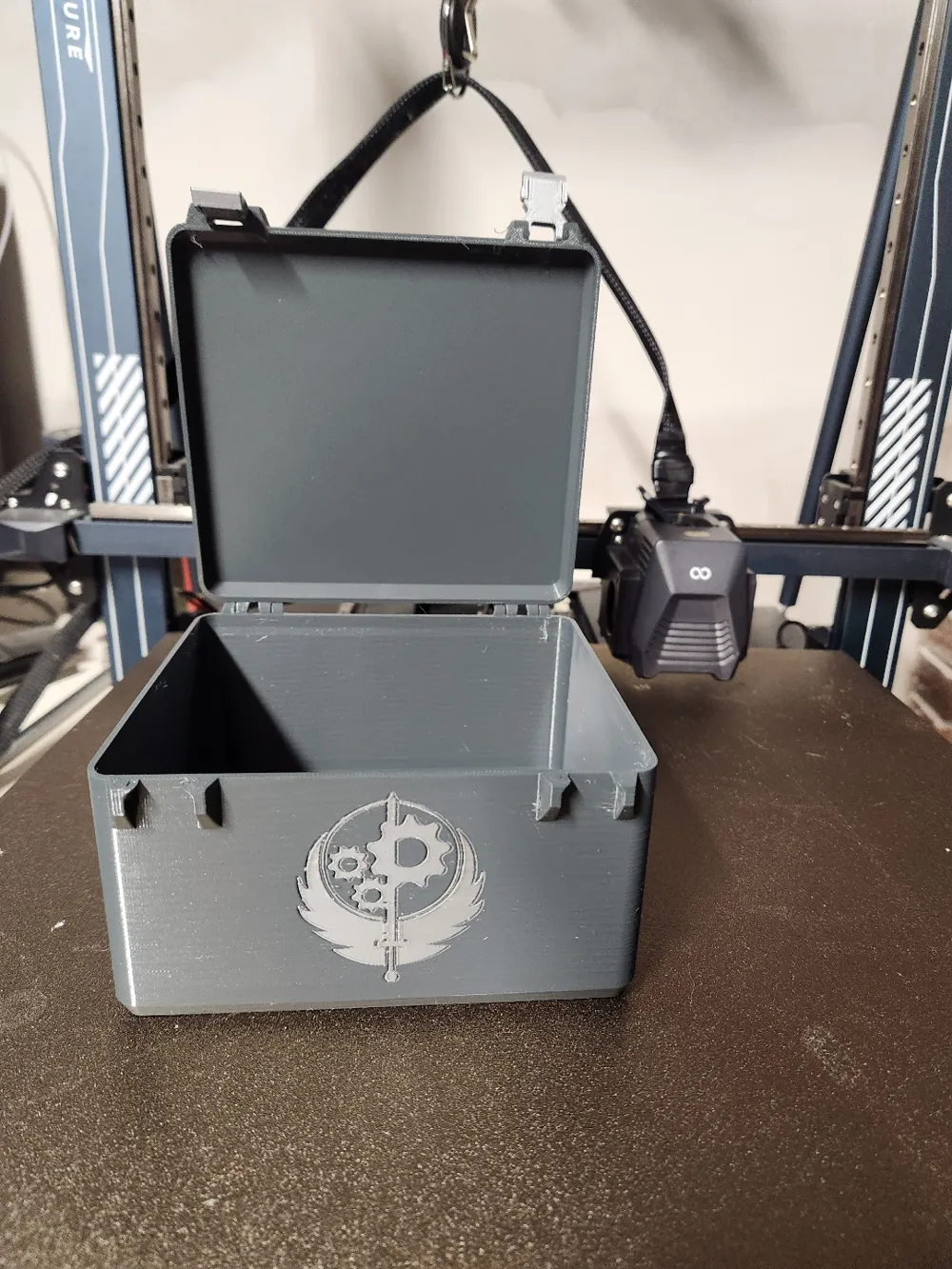 Fallout themed "Brotherhood of Steel" stash box Remixed by wes3id ...