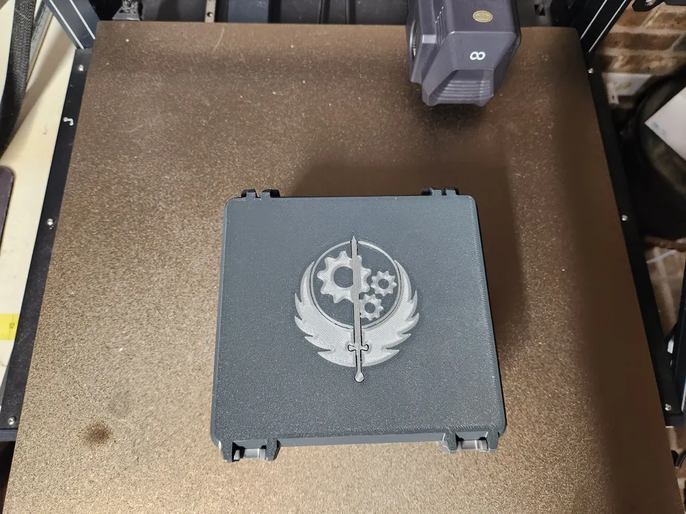 Fallout themed "Brotherhood of Steel" stash box Remixed by wes3id ...