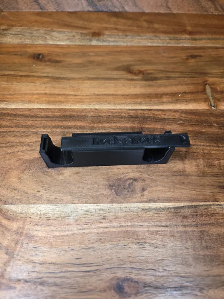 cabinet door child proof locky lock - Free 3D Print Model - MakerWorld