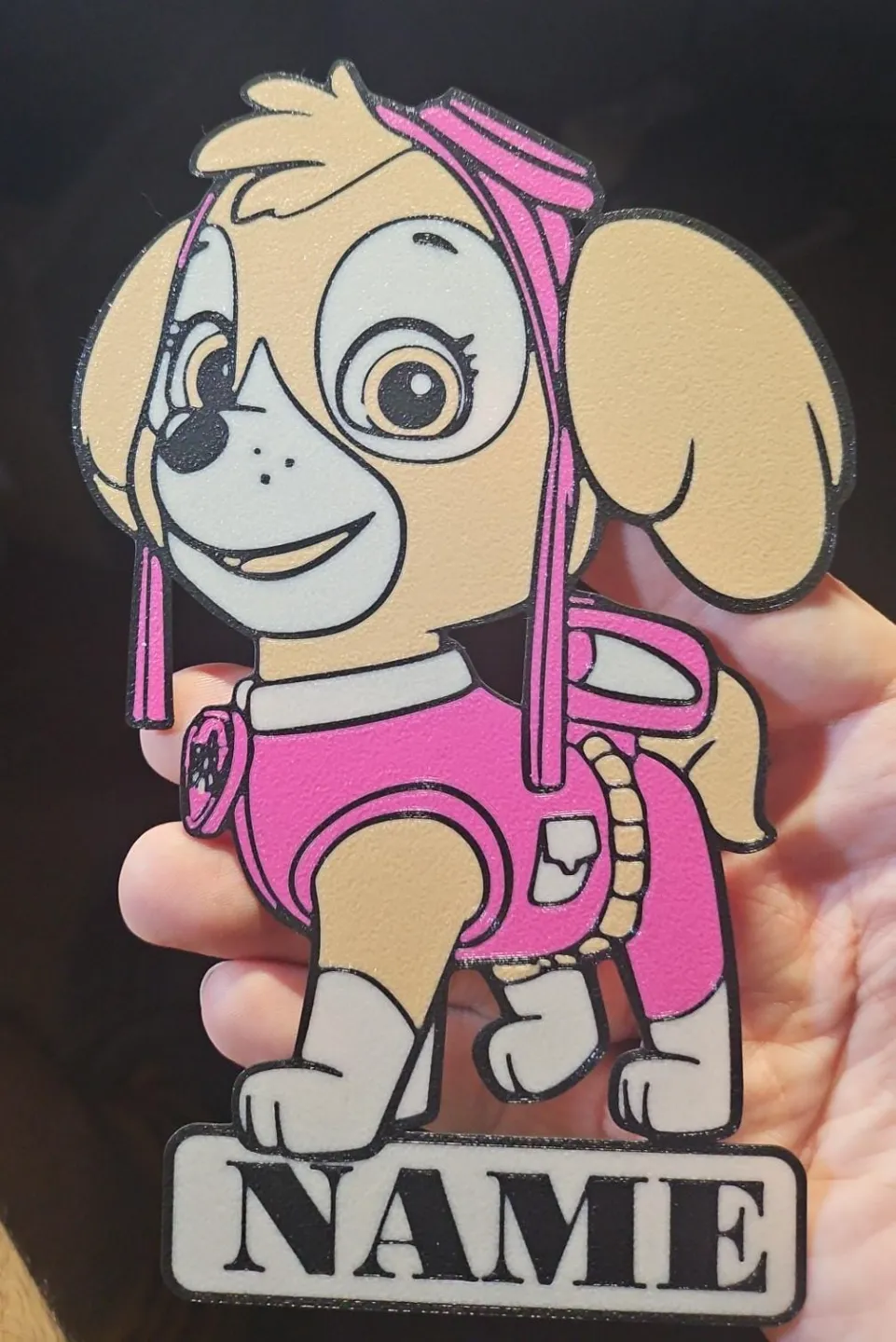 Skye Paw Patrol - Paw Patrol - your name by davinchi20 - MakerWorld