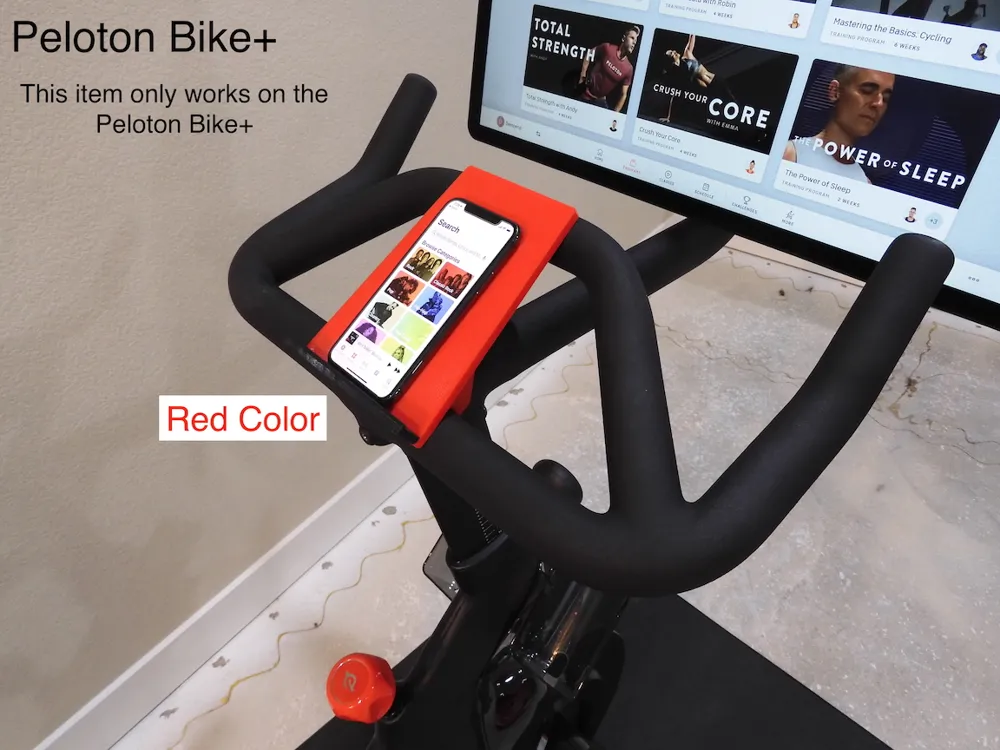 Phone Holder for Peloton Bike + - Free 3D Print Model - MakerWorld