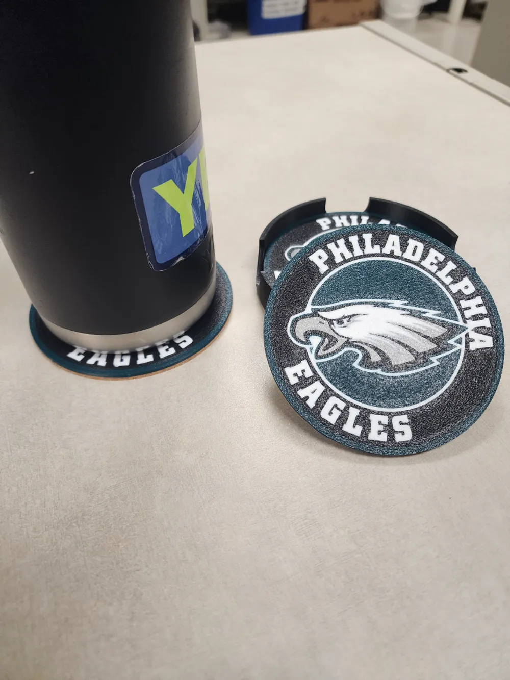 Philadelphia Eagles Coaster Set by NewfoundPrints - MakerWorld