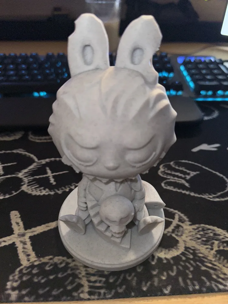 Labubu and Skull friend by Blessed Ape MakerWorld: Download Free 3D Models