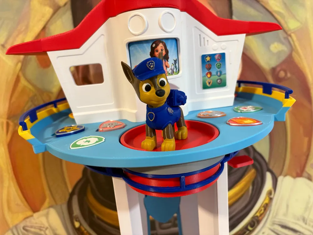 Chase [Paw Patrol] - Free 3D Print Model - MakerWorld
