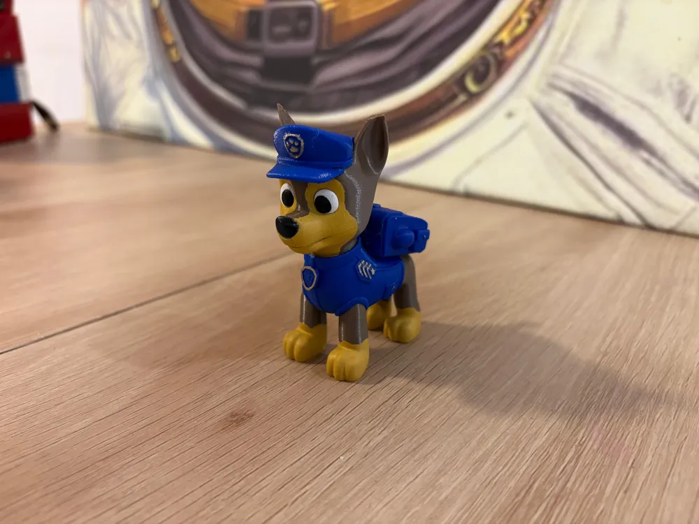 Chase [Paw Patrol] - Free 3D Print Model - MakerWorld
