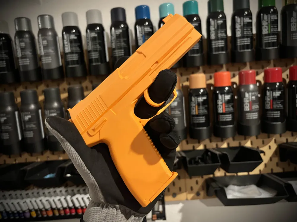 Counter-Strike 2 USP-S Pistol Cosplay Replica - Free 3D Print Model ...