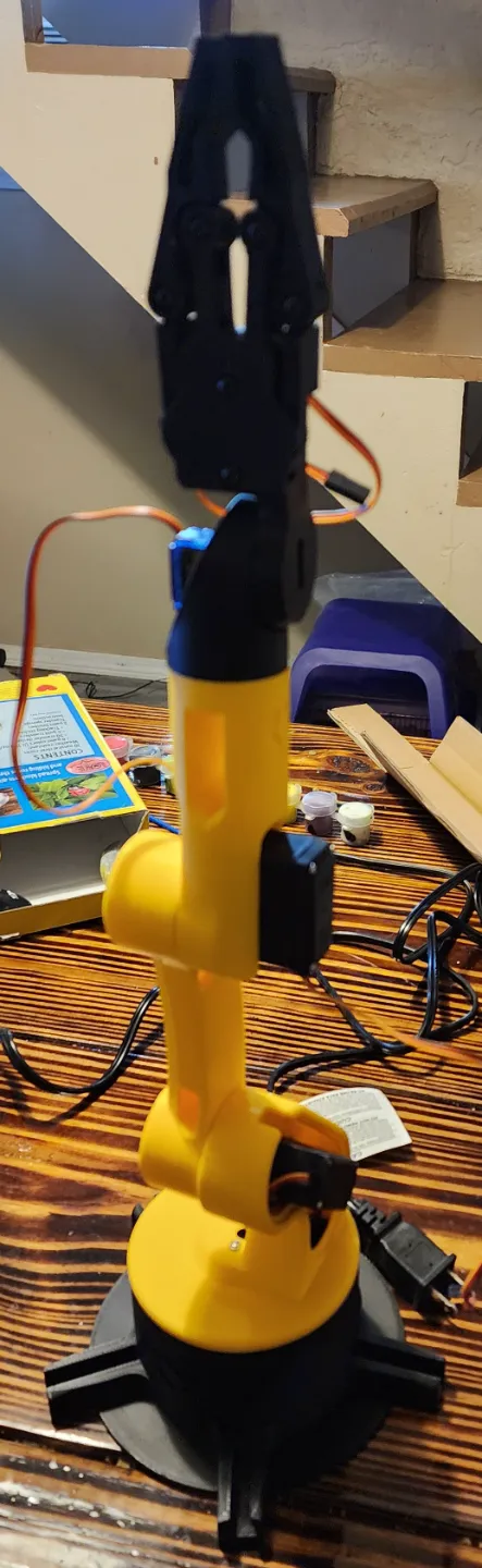 Arduino uno robot arm with gripper by RI printing - MakerWorld