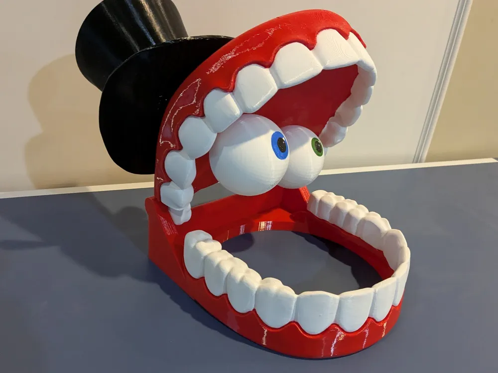 Tampa para Balde de Pipoca Caine - TAD - Mandíbula articulada - Modelo ...