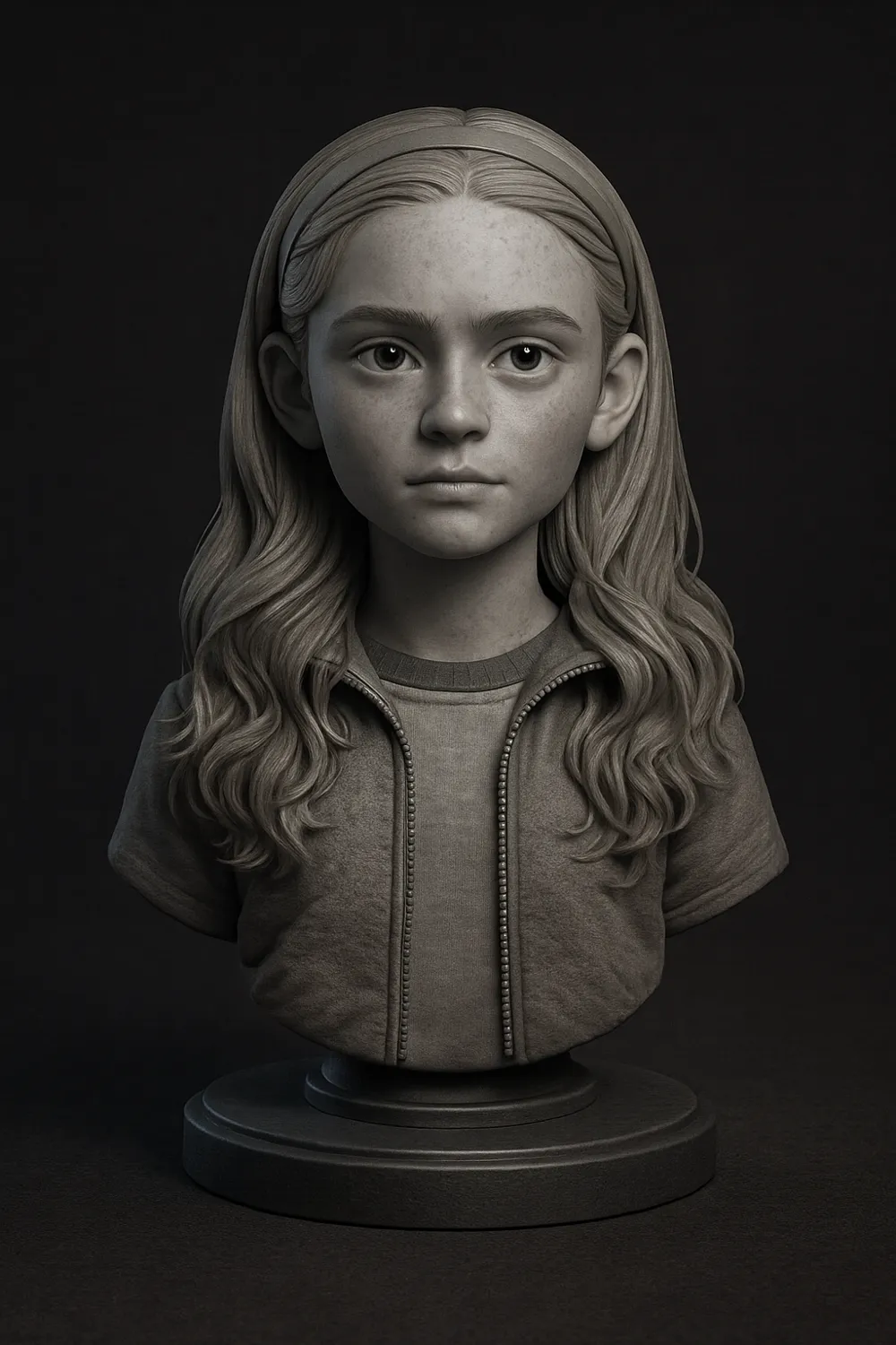 Stranger Things Max Bust by Wukis MakerWorld: Download Free 3D Models
