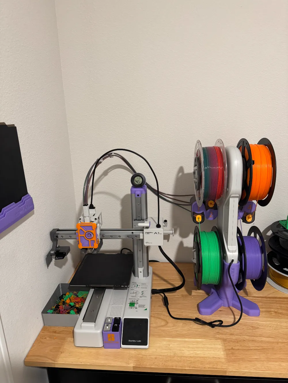 A1 Mini Top Cover Humidity Holder Remixed by xxkinetikxx - MakerWorld